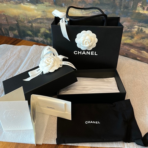 CHANEL | Other | Authentic Chanel Dust Bag And Box Bundle | Poshmark